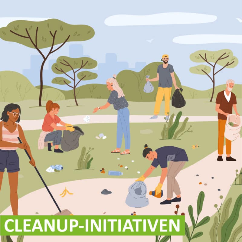 Cleanup-Initiativen in und um Berlin